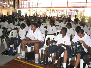 Indigenous students from NT schools sample university life